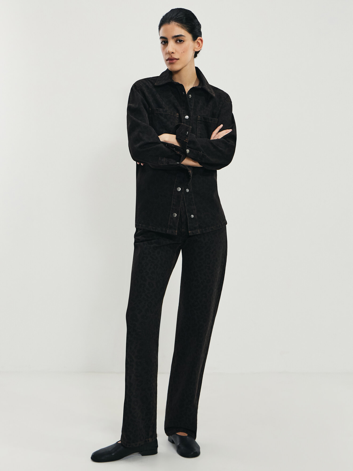 Джинсы straight 