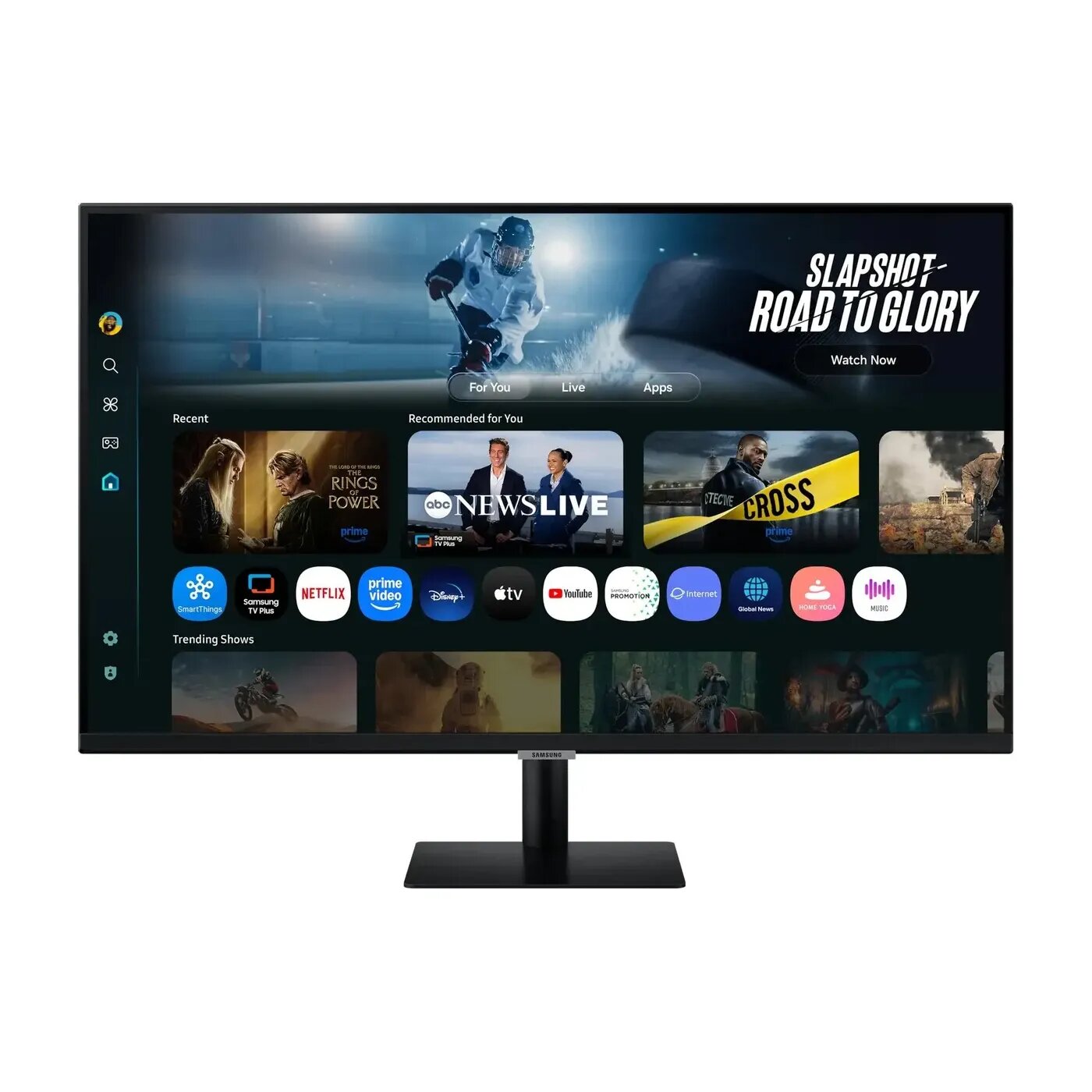 Монитор Samsung Smart Monitor M7 S32FM70, 31.5", VA, разрешение 4K 3840×2160