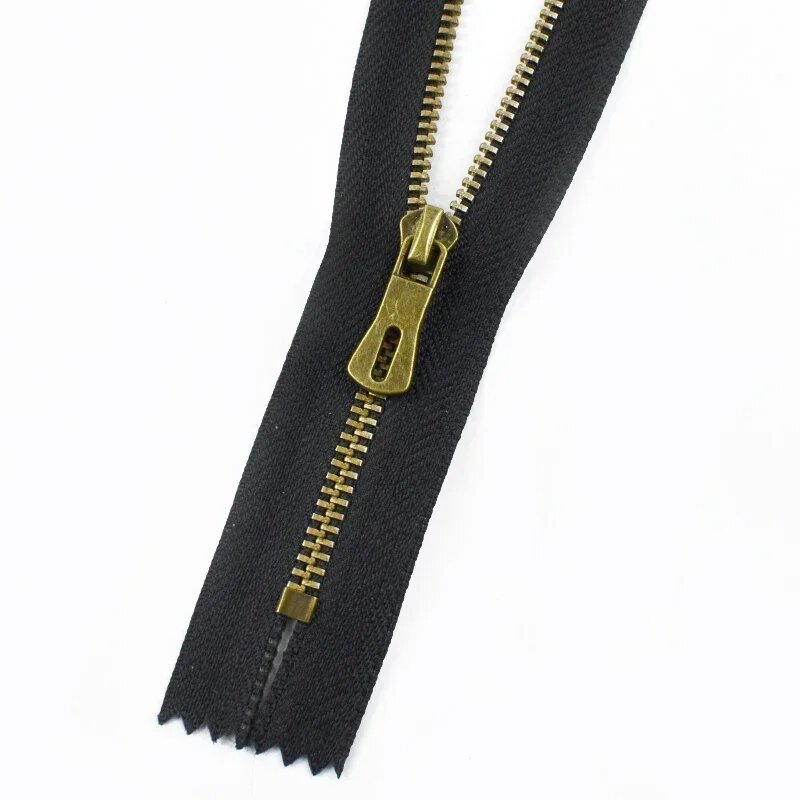 2-10 шт. Meetee 3 # Бронзовые металлические молнии 15-30 см, закрытые молнии, швейные джинсовые сумки, карманные застежки-молнии, ремонтные комплекты, аксессуары для самостоятельного изготовления