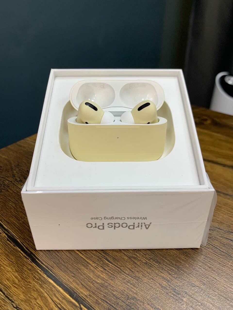 Наушники AirPods Pro 2 Color Type-C (2023) Телесный матовый (Ral_1013)