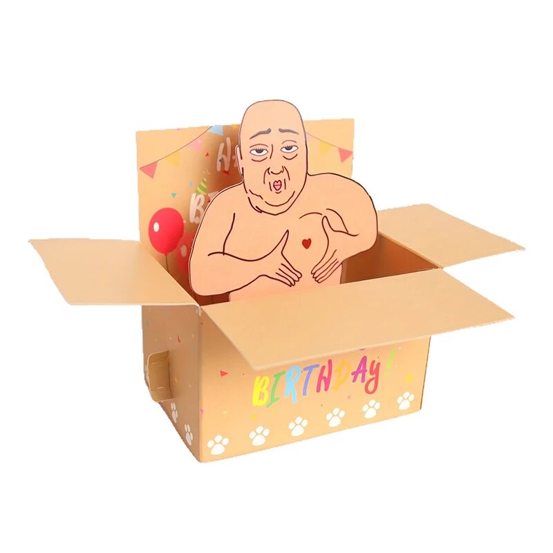 Открытка с днем рождения 3D