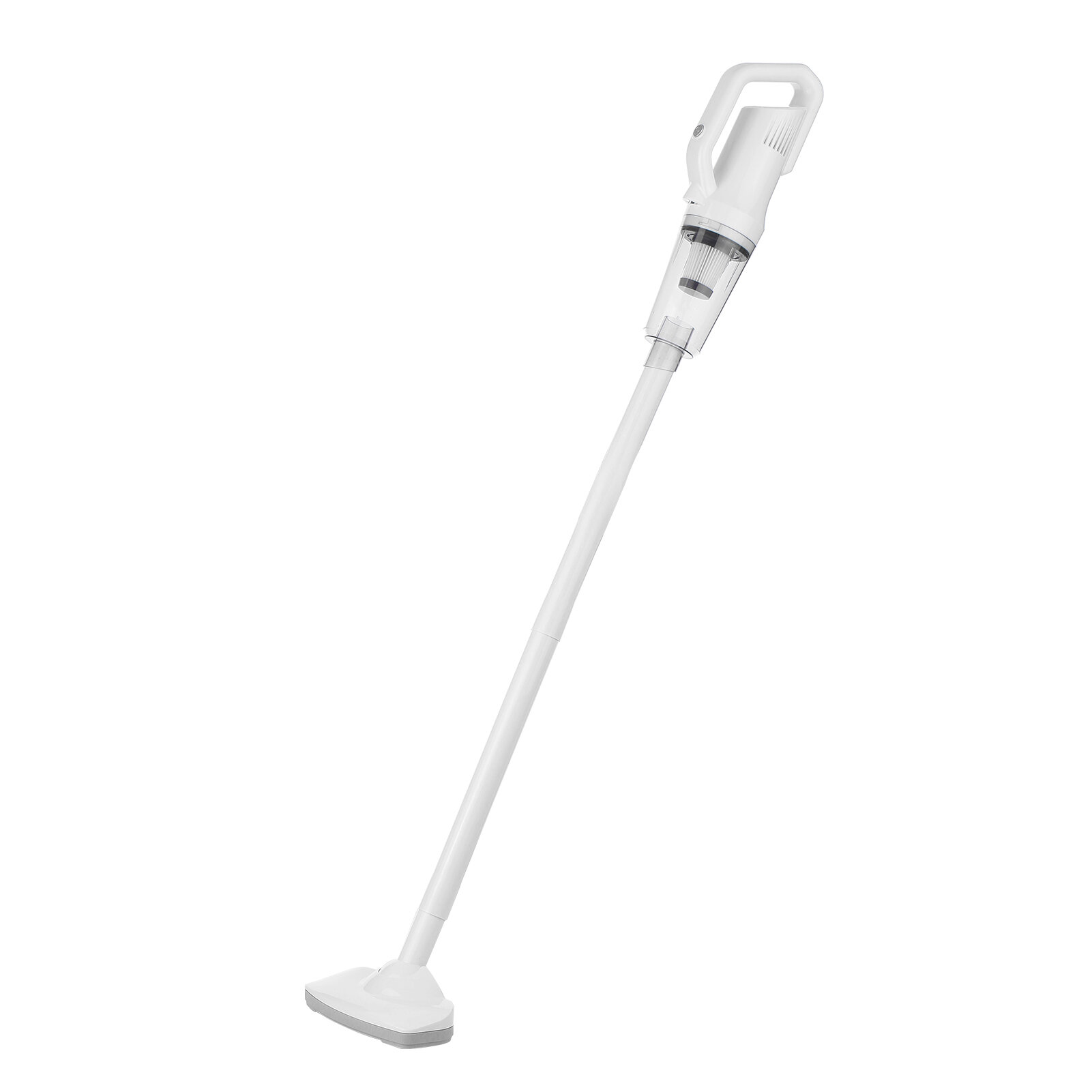 Беспроводной пылесос 12000Pa USB аккумуляторный литий-ion мини для уборки пола дивана машины клавиатуры, материал ABS+PC, напряжение 11.1V, мощность 120W, время зарядки 3ч, время работы 35мин, ёмкость чаши 530ml, батарея 3*2000mAh, размер 377*120*89mm,