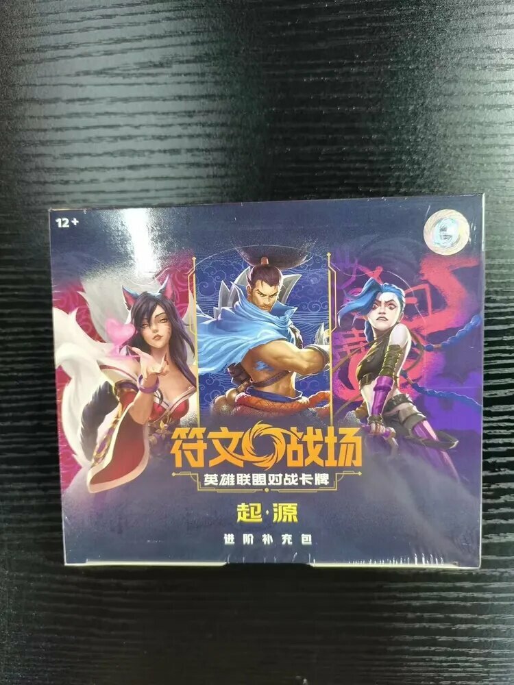 Riftbound: League of Legends Trading Card Game Origin Fat Box Лига Легенд - содержит 12 упаковки (168 карточек)