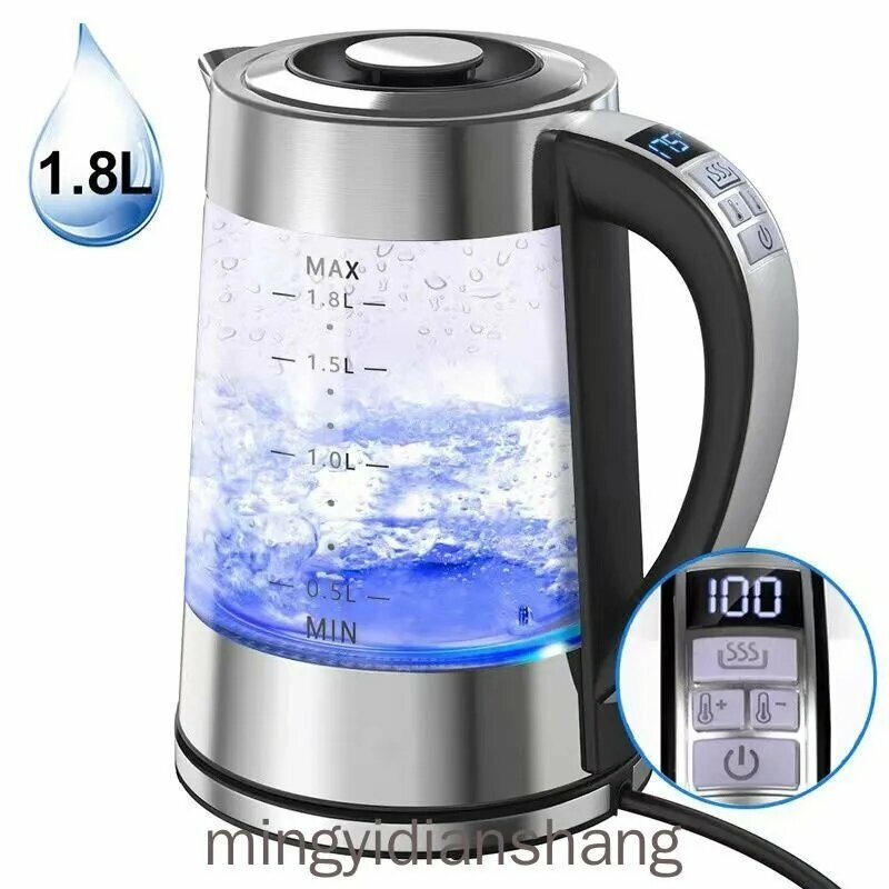 Электрический чайник Polaris WIFI IQ Home PWK 1725CGLD, прозрачный