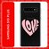 Чехол на Samsung Galaxy S10 + / Самсунг Галакси S10 Плюс с принтом "Love heart 3...