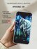 Чехол на Apple iPhone XR / Айфон XR с принтом "Сказочный волк"