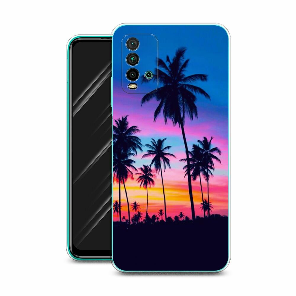 Чехол на Xiaomi Redmi 9T / Сяоми Редми 9Т с принтом "Закат 5" — фото 1