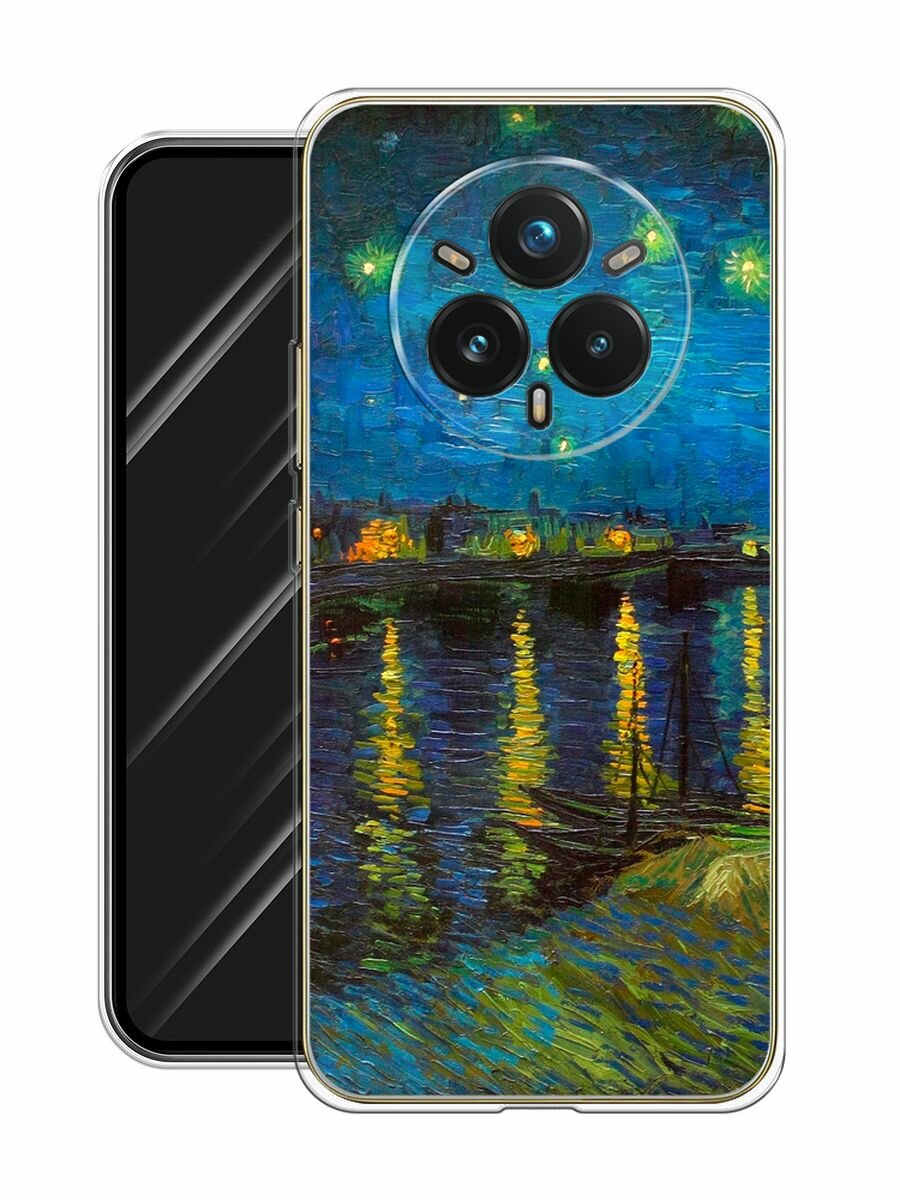 Чехол на Realme 14 Pro+ / Реалми 14 Про+ с принтом ночь над Роной — фото 1