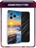 Силиконовый чехол на Poco F7 Pro / Поко F7 Про с принтом "Восход 6"