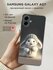 Чехол на Samsung Galaxy A07/A08 / Самсунг А07/А08 с принтом "Белый крольчонок в ...