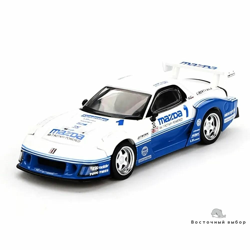 Коллекционная модель1:64 Mazda RX-7 LB Super Silhouette IMSA RHD