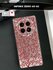 Чехол на Infinix Zero 40 4G / Инфиникс Зеро 40 4G с принтом "Легкие бордовые сер...