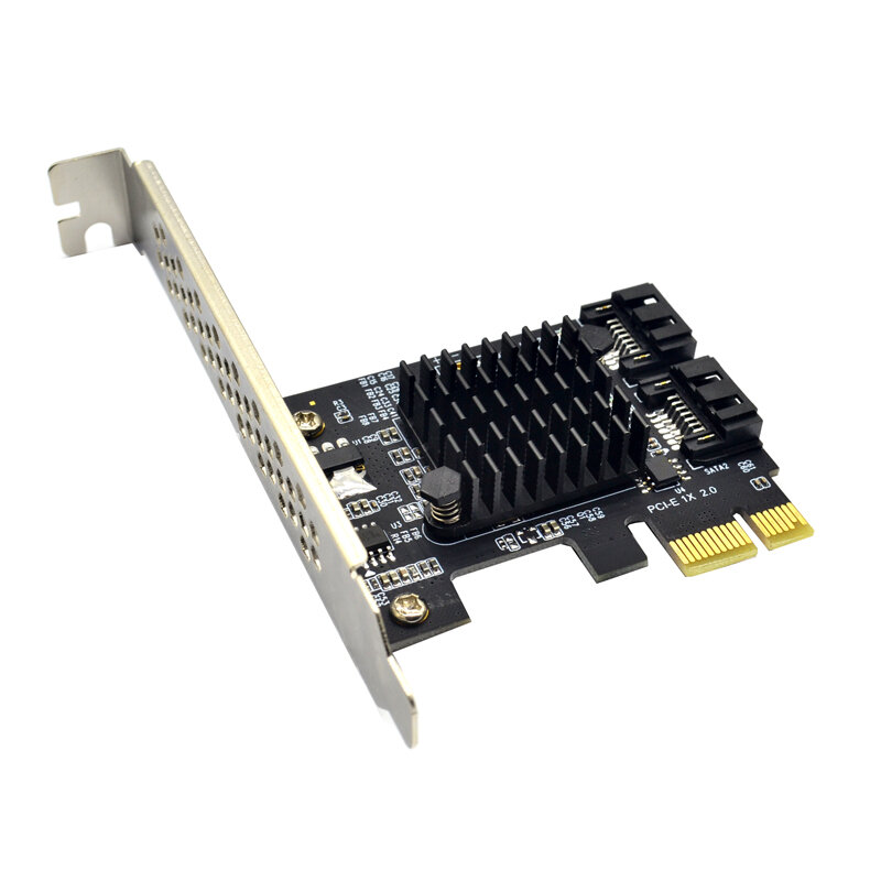 Адаптер платы PCI-E PCI Express для SATA с 2 портами SATA 3.0 и SATA III для платы расширения