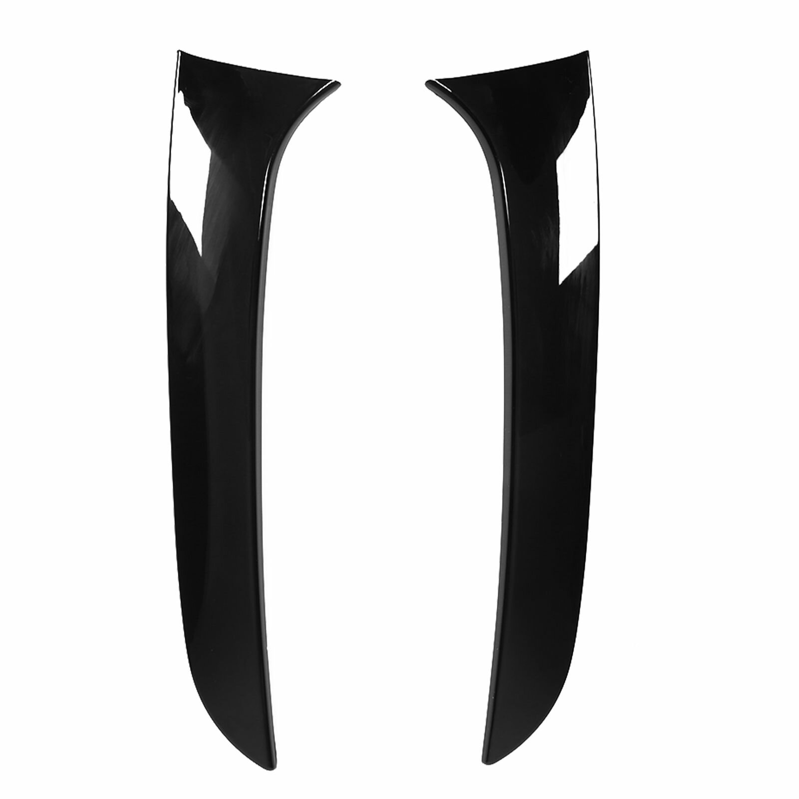 2 шт, боковой спойлер на заднее окно, черный глянцевый антивозрастной антивозрастной спойлер на крыло, замена для 1 серии F20 F21 2012 2019 гг.