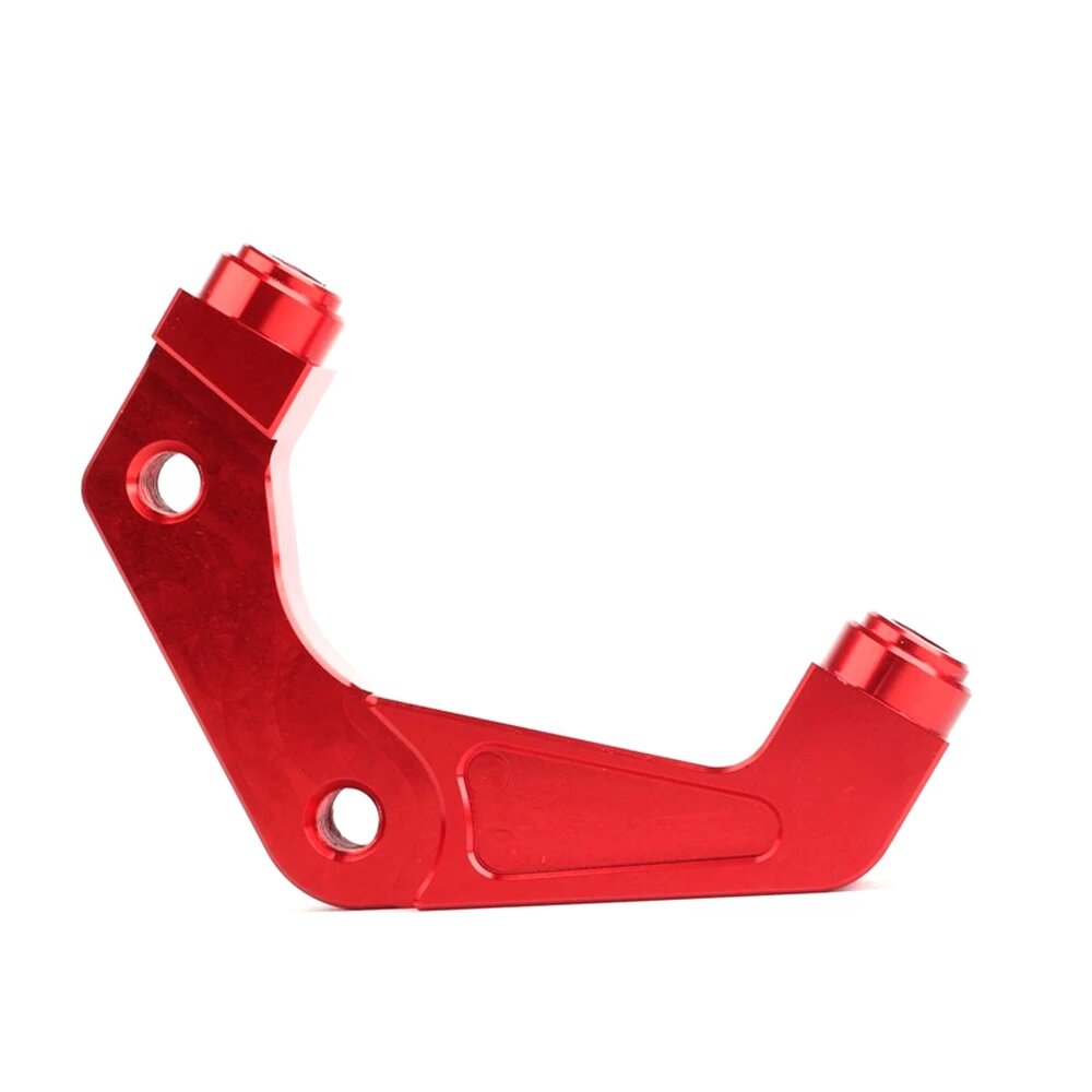 Передний кронштейн для амортизатора для мотоцикла 27 мм/адаптер для RPM Adelin Frando 82 мм тормозной суппорт с Тормозным Диском 220 мм Красный, Red