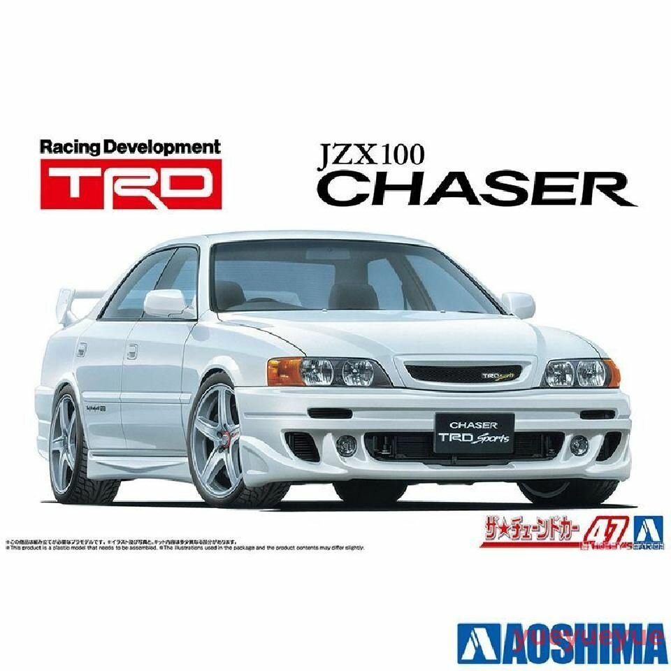 Сборная модель Машинка Aoshima-06880 1/24 scale Toyota TRD JZX100 Chaser 1998 car model kit