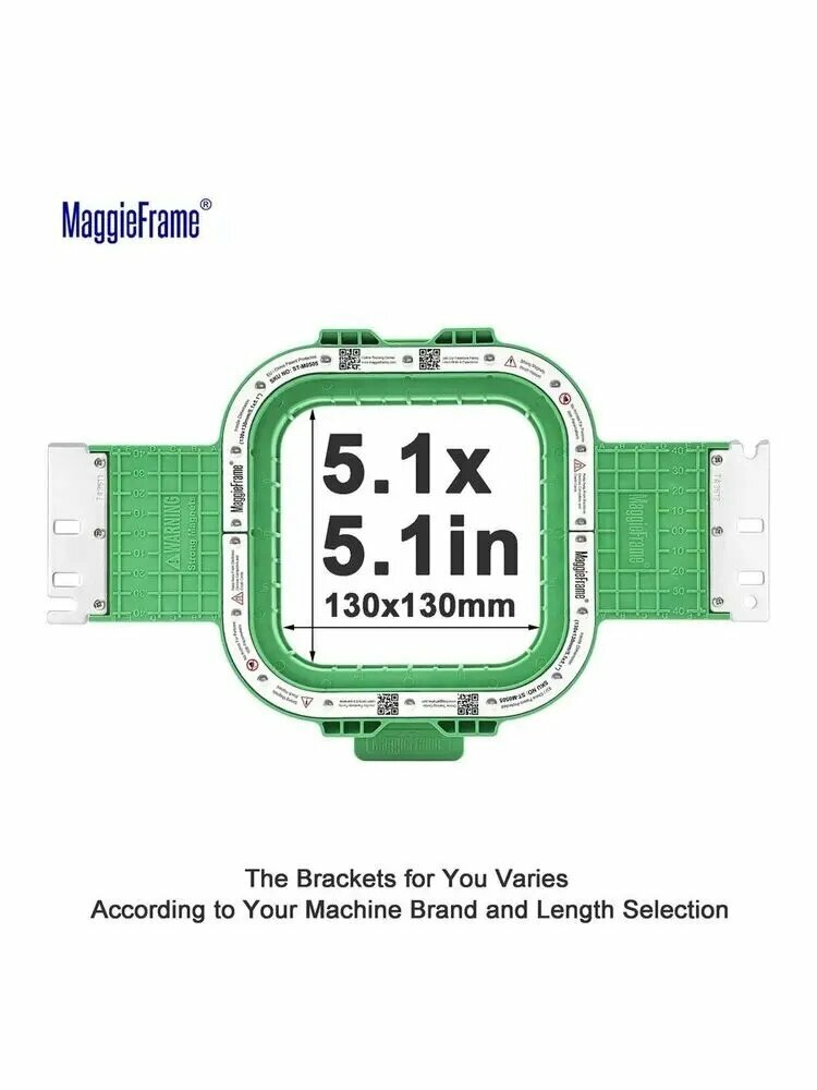 VELLES Магнитные пяльцы для вышивальных машин VE1200 VE22C VE1502C