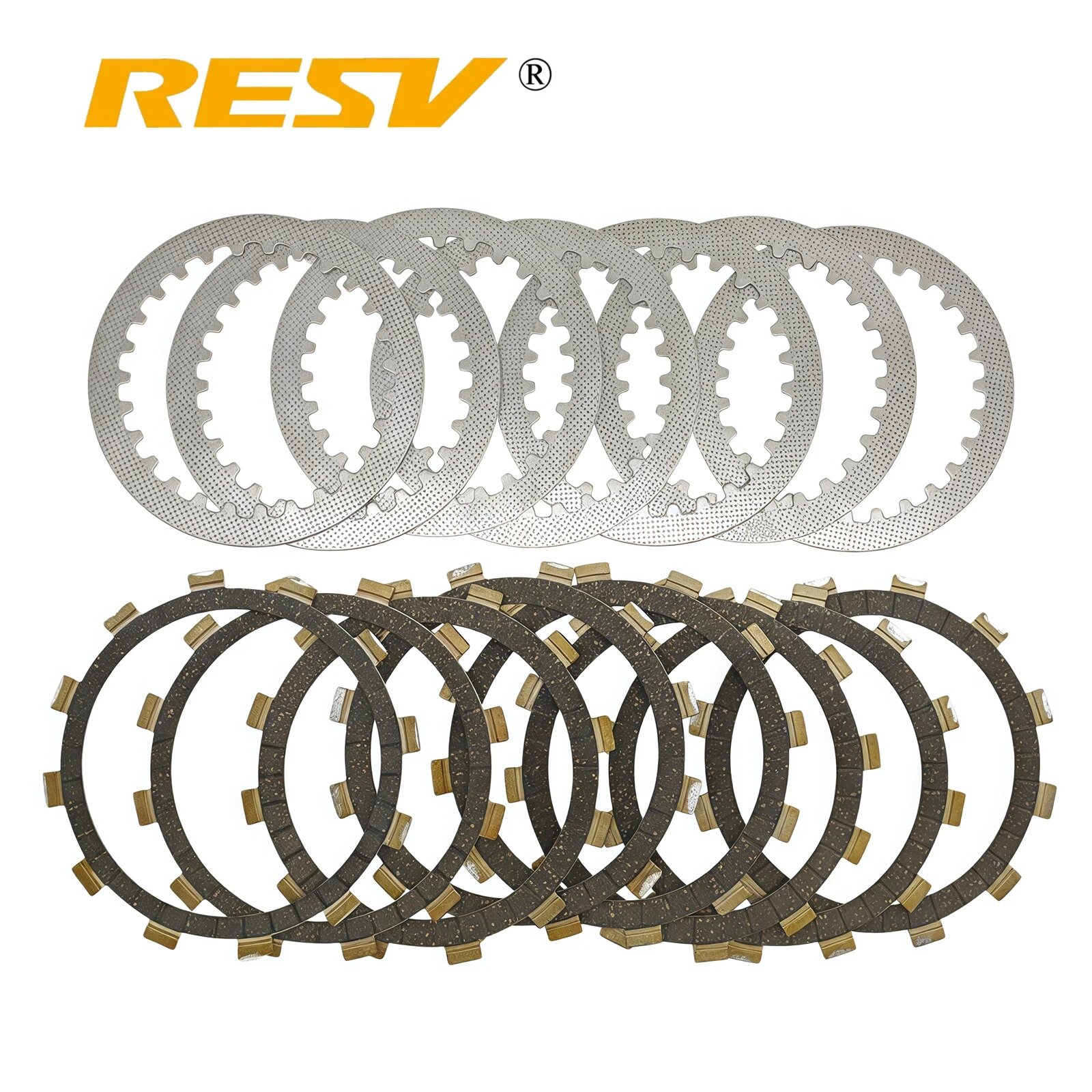 RESV для Yamaha XT600 XT600Z XT600E XTZ660 Tenere 5Y1-16321-00 5Y1-16331-01 360-16325-00 пластинка фрикционного диска сцепления мотоцикла