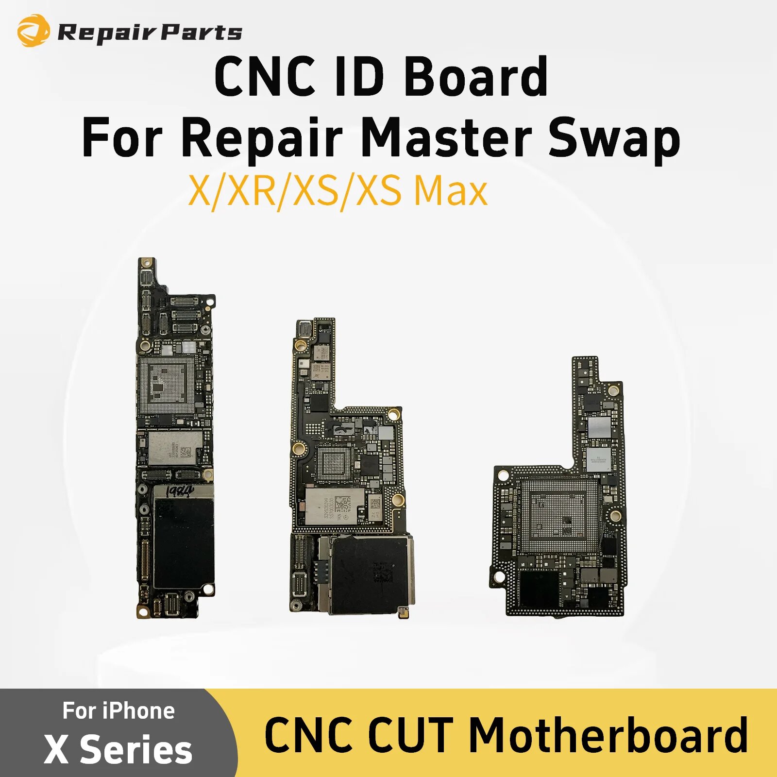 Материнская плата CUT с ЧПУ для iPhone XR X XS Max, логическая плата сигнала, полированная плата AP Up, процессор, RF Baseband, нижняя версия США, ЕС, без платы Nand X Intel Down