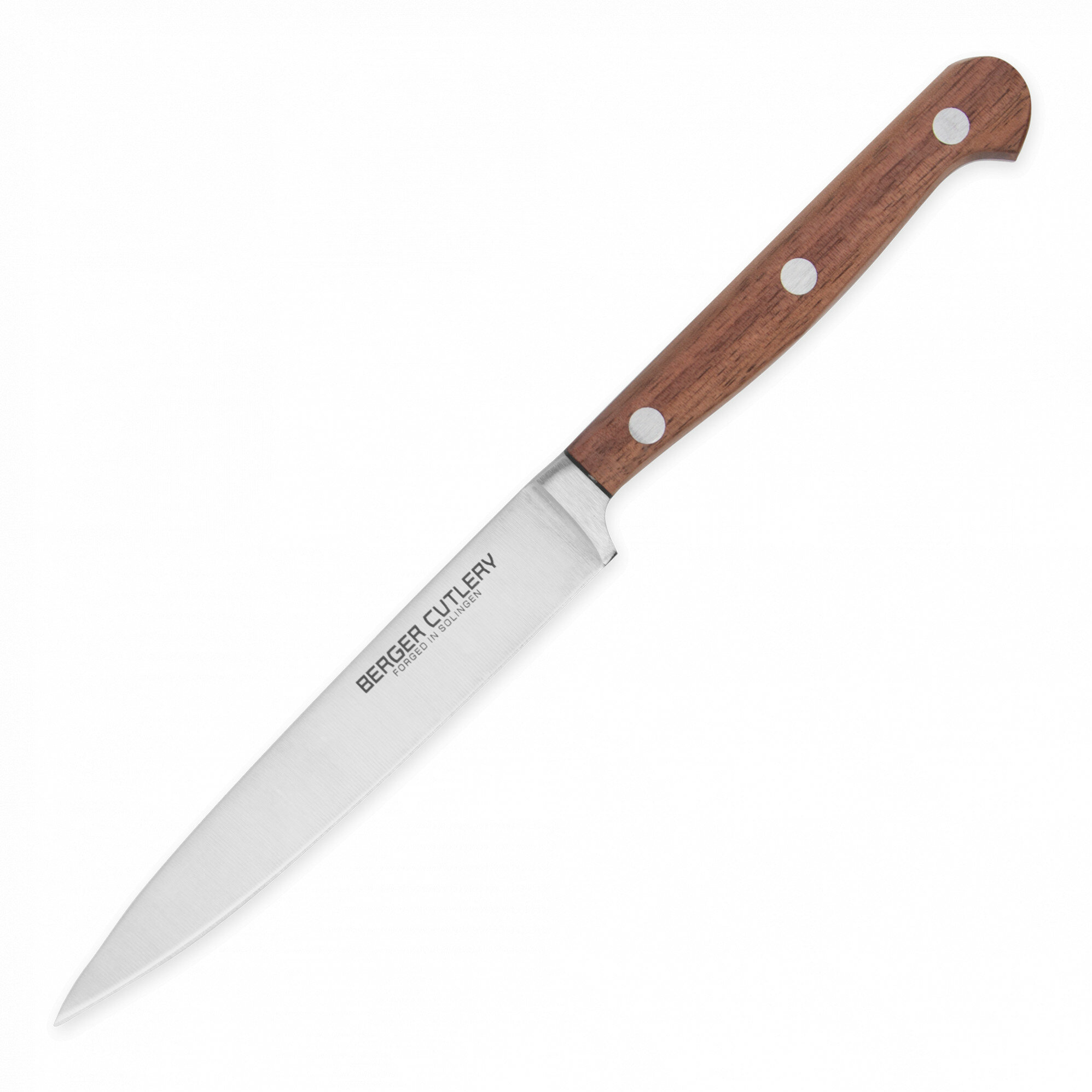 Нож для чистки Berger Cutlery Classic Walnut BC201312, сталь, рукоять из ореха, 12см