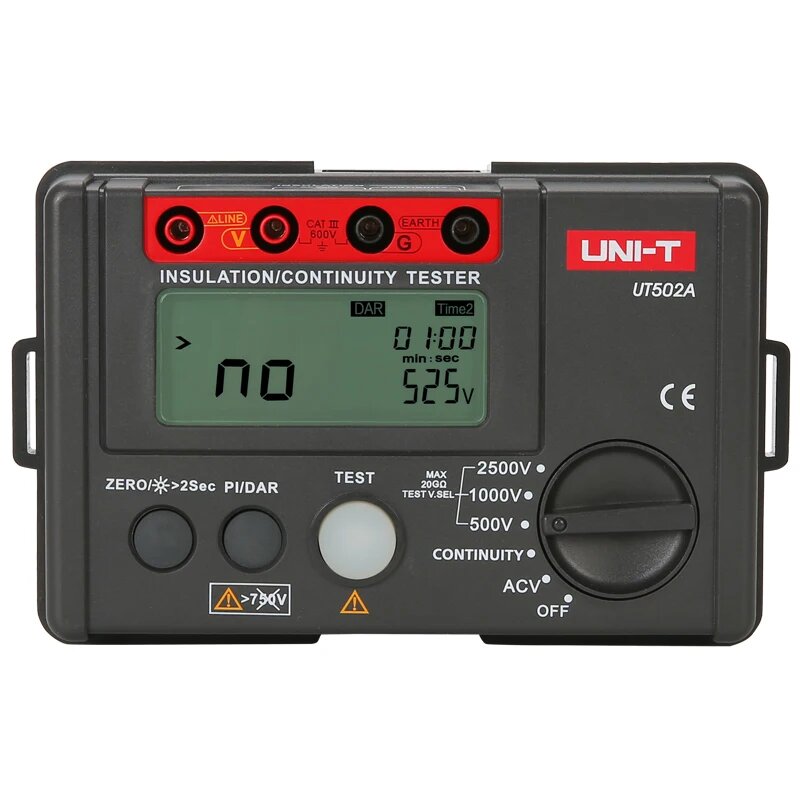 UNI-T UT502A Тестер изоляции и целостности цепи