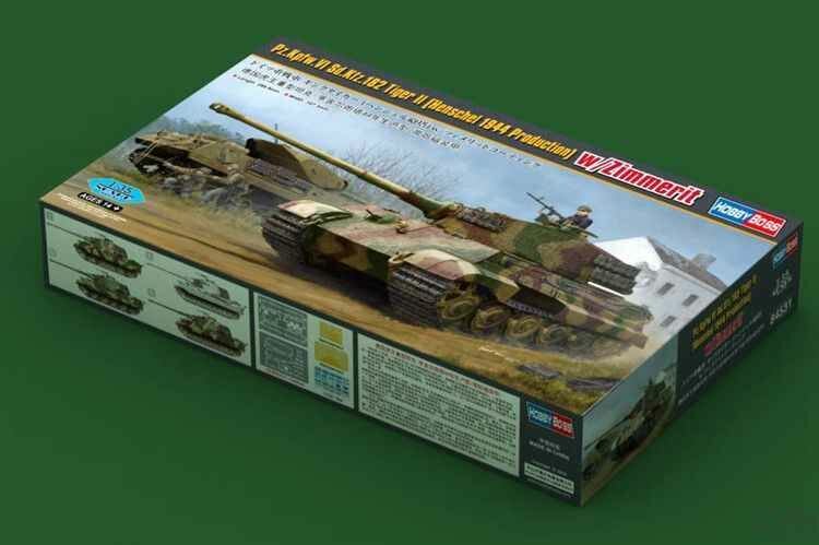 Hobbyboss 84531 1/35 Германия Sd. Kfz.182 Tiger King Башня Хеншера с Zimmetrict сборная модель танка