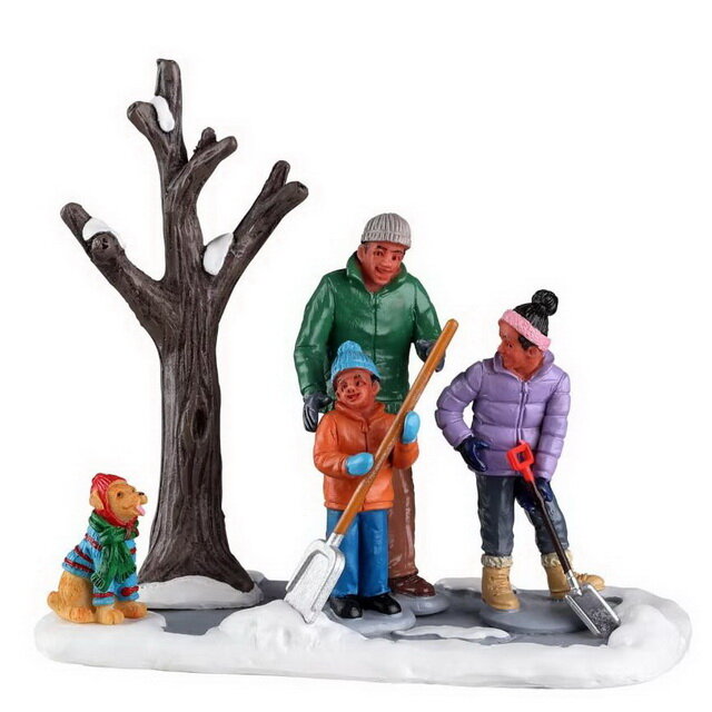 Композиция Семейный выходной за городом 11 см, Lemax, 23594-lemax