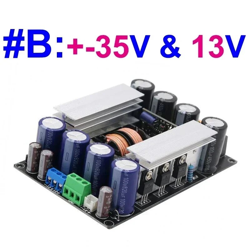 Creadvent 1000 Вт импульсный усилитель аудио Dual 35V