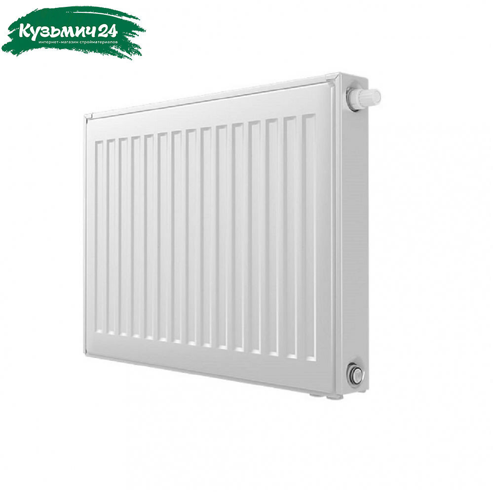 Радиатор панельный Royal Thermo Ventil Compact VC22-500-600, тип 22, 500х600 мм, RAL9016, сталь, двухрядный