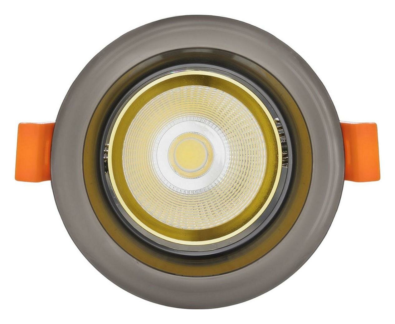 Встраиваемый светильник LUMINA DECO LDC Y115 BK+GD, современный стиль