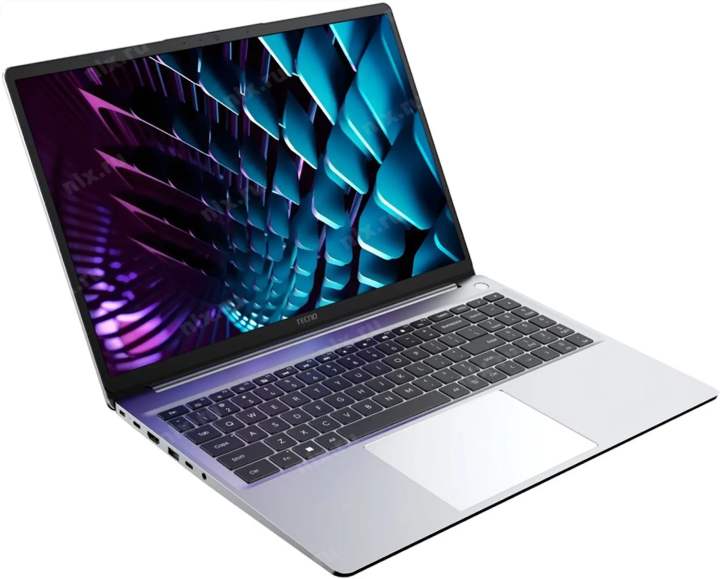 (71003300340) Ноутбук Tecno MegaBook K16SDA 5 7430U 8Gb SSD512Gb 16" Win11 Home silver