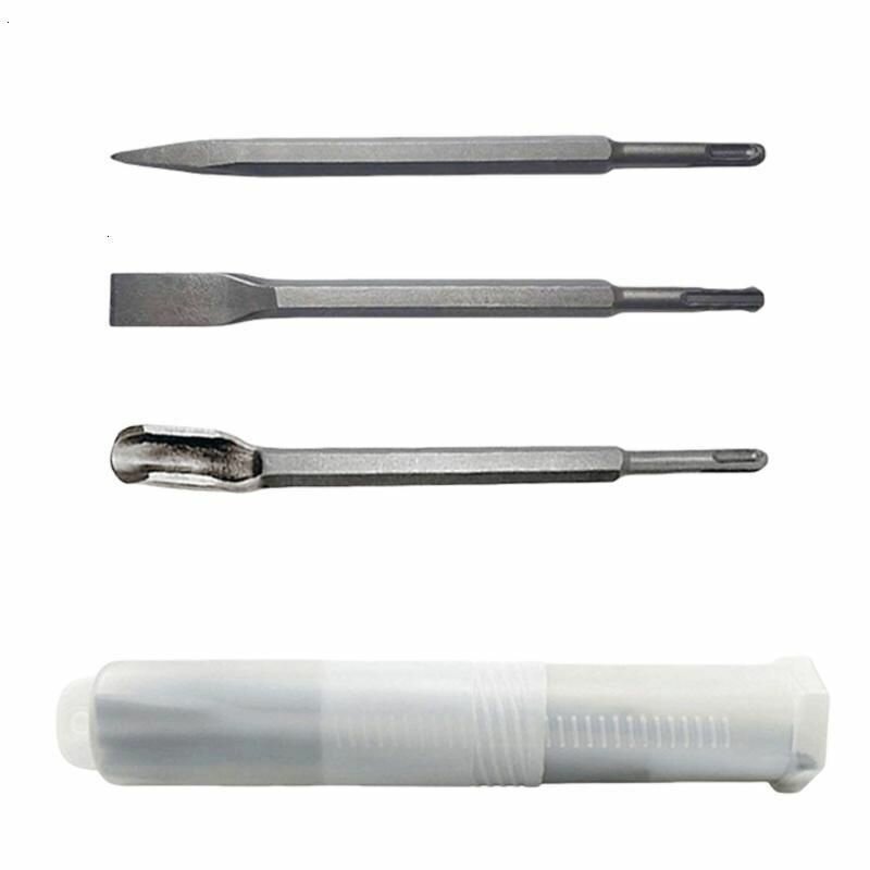 Долото с круглым хвостовиком SDS-Набор из трех частей типа B