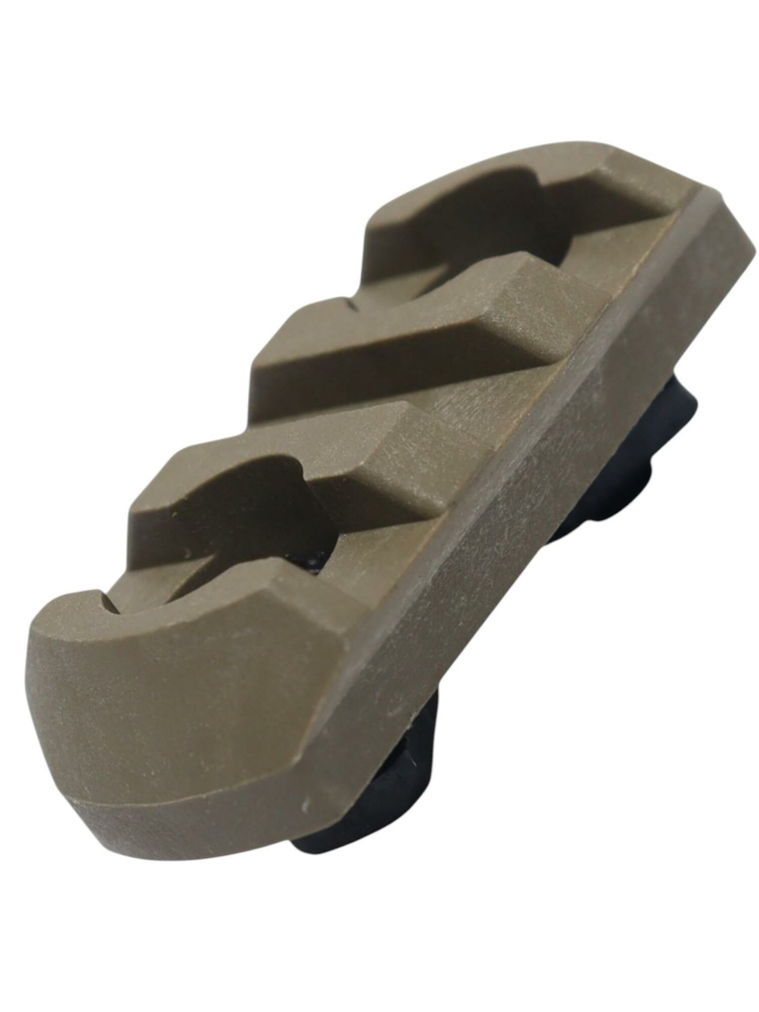 Планка Вивер Пикатинни на 3, 5, 7, 9, 11 слотов, черный, Stich Profi / Песочный (Coyote) / 5 слотов