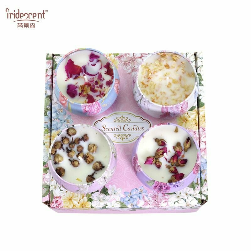 8 шт. формочек для свечей для изготовления набора металлическая банка с крышками