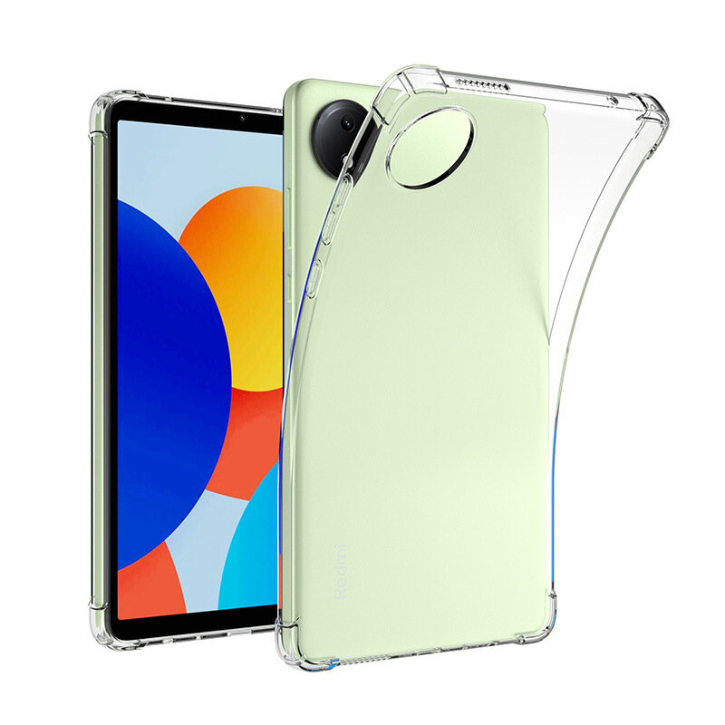 Прозрачный ударопрочный чехол из ТПУ для планшета Xiaomi Pad 5Pro 12.4 дюймов, совместимый с 12.4-дюймовым экраном