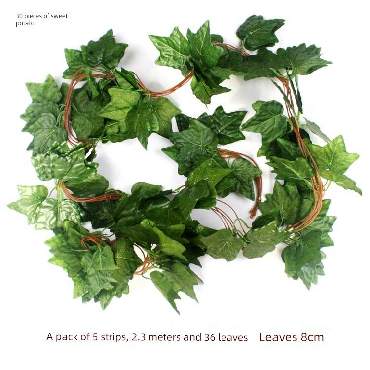 Золотые листья, искусственные листья, имитация листьев винограда, лозы, золотые листья, декор для труб, пластиковые