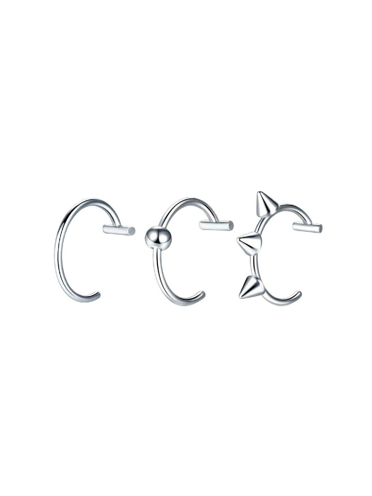 Острые кольца-клипсы для губ, панковские украшения для губ, модные украшения Rebels