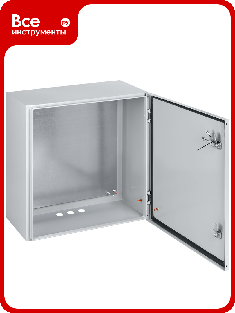 Щит с монтажной панелью ЩМП-6.6.2-0 IP66 600х600х250 TDM ELECTRIC SQ0905-0088, 1,2 мм, из картона