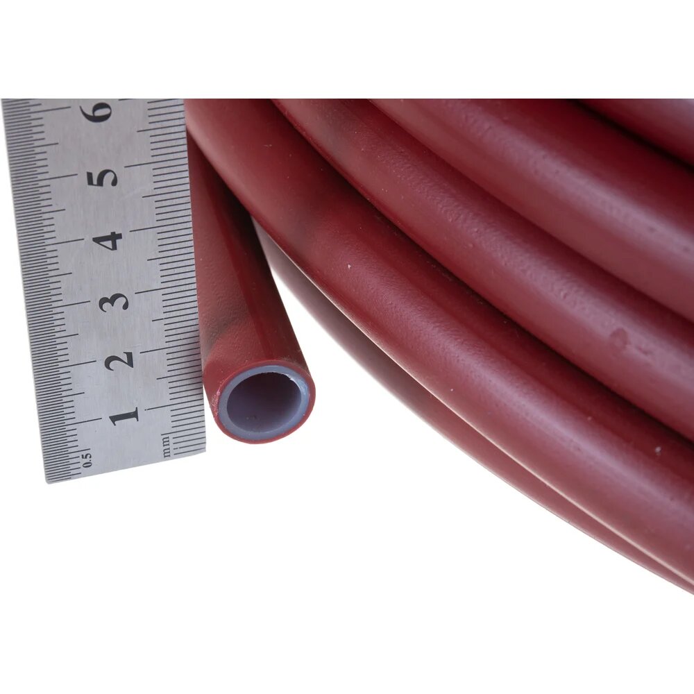Труба ростерм PEX 16*2.0 Теплый пол EVOH бухта 50 м PTEV16-2.0F0.5 PTEV16-2.0F0.5 для тёплого пола — фото 1