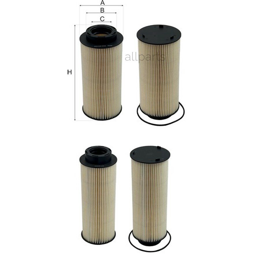 GOODWILL FG1124ECO фильтр топливный, комплект