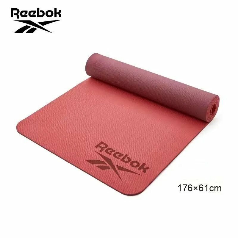 REEBOK Утолщенный коврик для йоги толщиной 6 мм