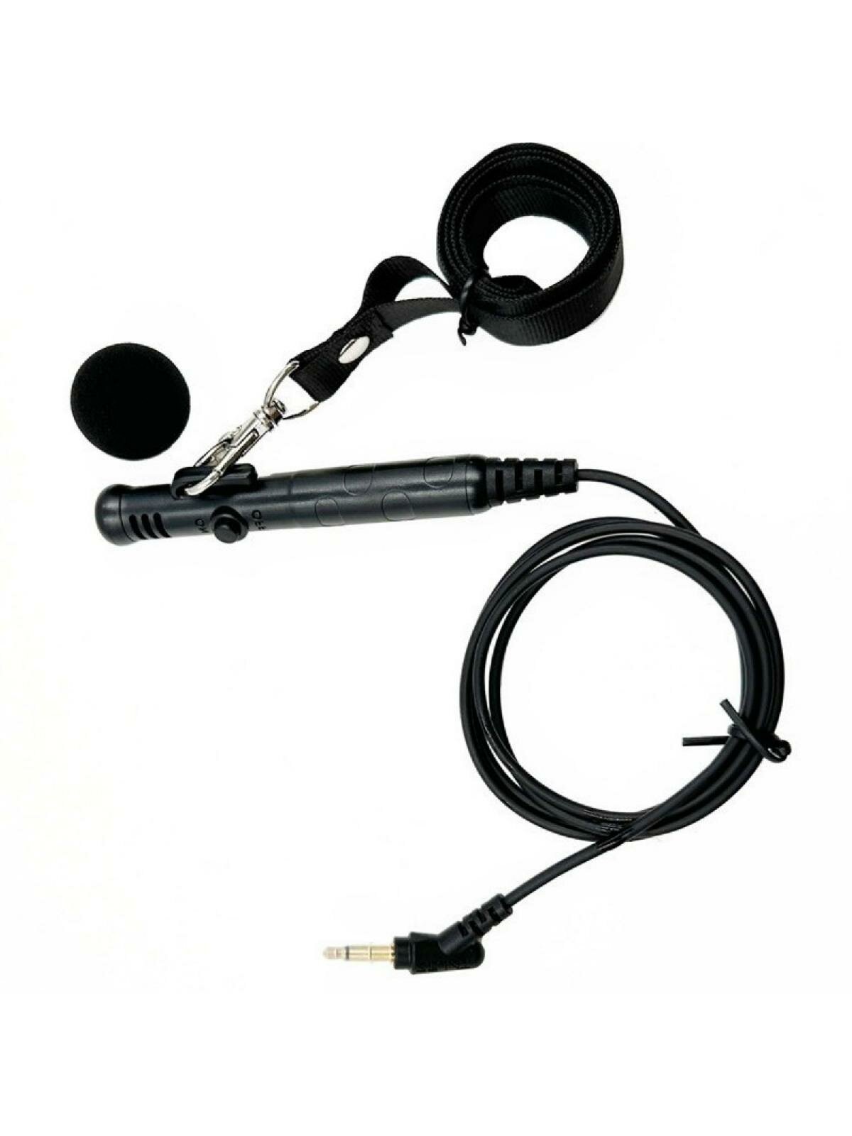 Шейный микрофон для динамиков, усилителей с шумоподавлением, штекер 3,5 мм