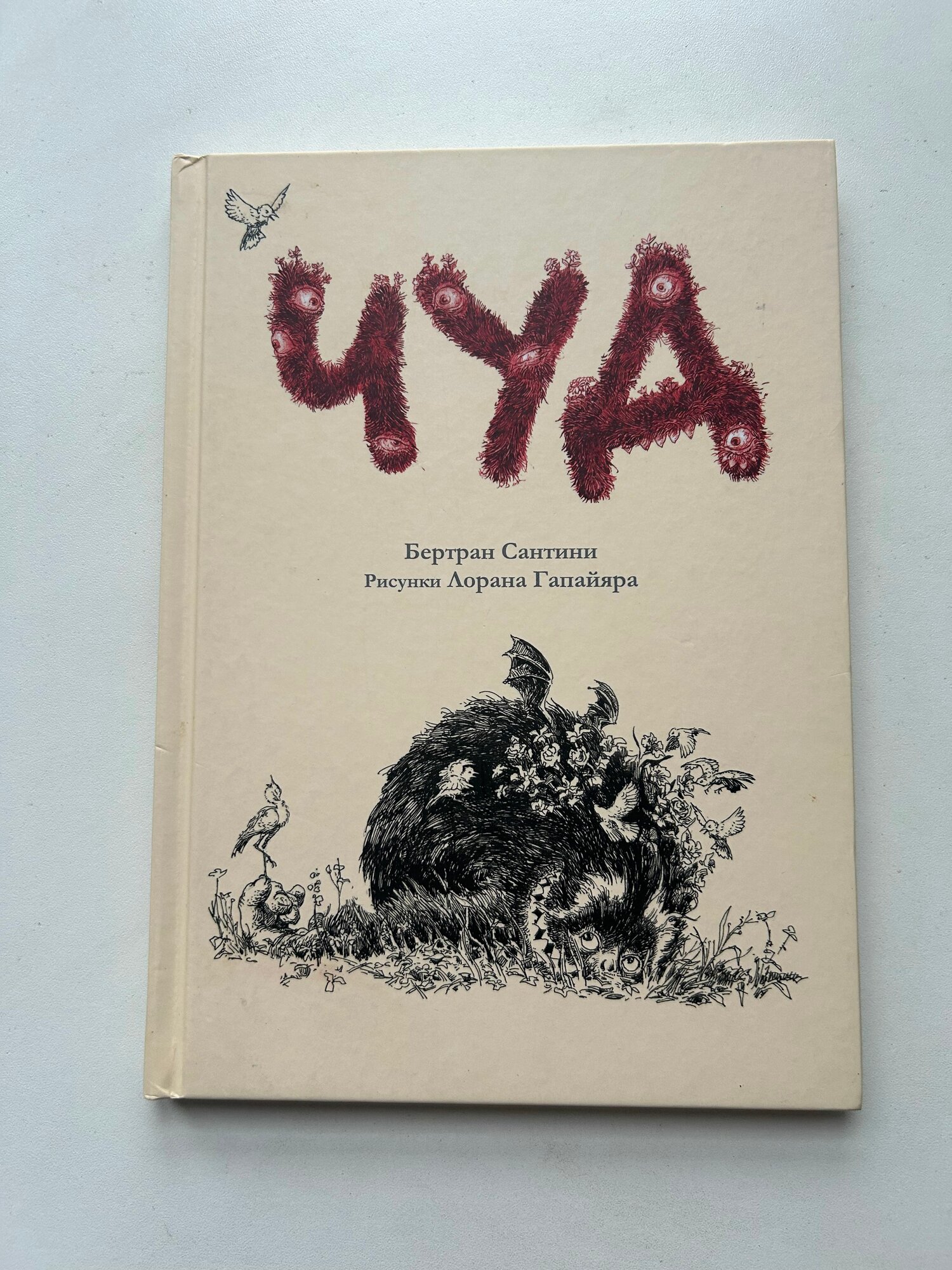 Книга Чуд. Рисунки Лорана Гапайяра. Перевод с французского. Издание 2019 года (second-hand книга)