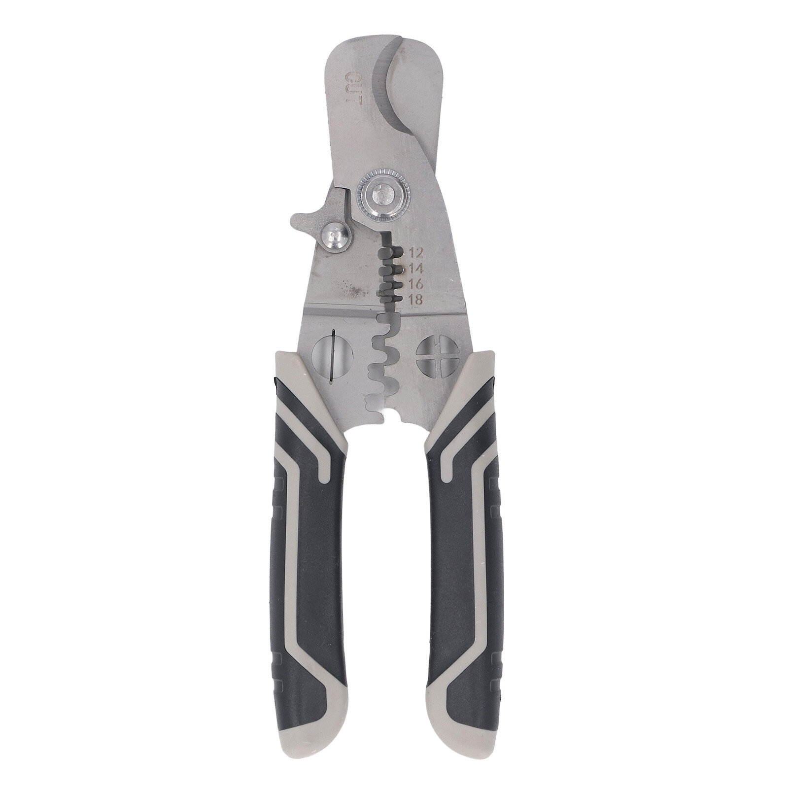 Многофункциональные плоскогубцы для зачистки проводов с ПВХ-рукояткой, подходят для электриков, подходят для проводов сечением 12, 14, 16, 18AWG.