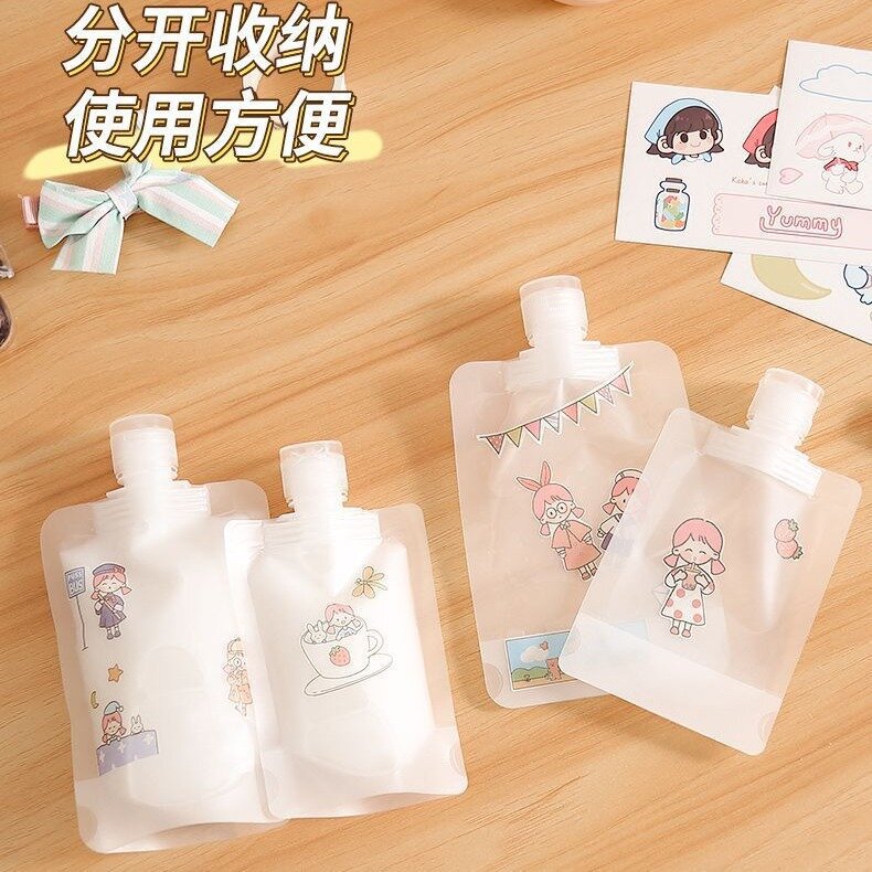 Сумка для упаковки косметический лосьон гель для душа шампунь для путешествий Портативный маленький моющий мешок для