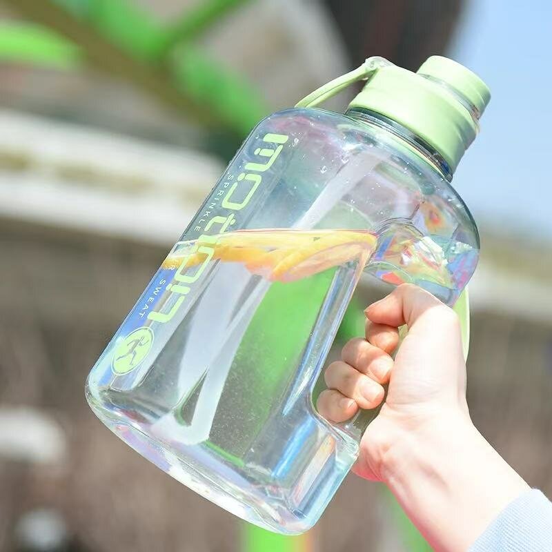 Пластиковая спортивная бутылка JIUAN 2,2 л, A, 2.2L Зелёный