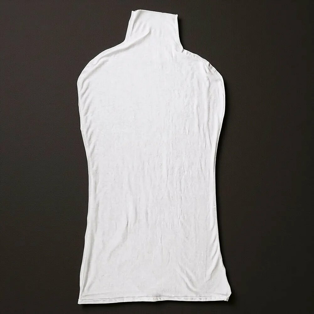 Тканевый Чехол Для Женского Манекена, Белый, Из Хлопка, Эластичная Посадка, 1Пакет