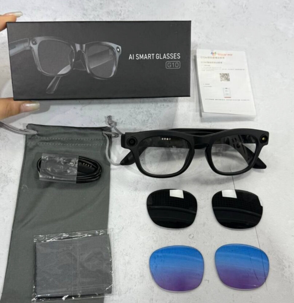 Умные смарт очки с камерой и переводом