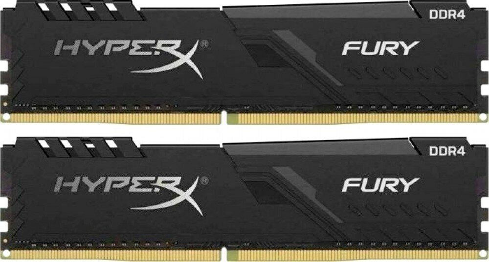 Оперативная память 32Gb DDR4 3466MHz Kingston HyperX Fury (HX434C16FB3K2/32) (2x16Gb KIT)