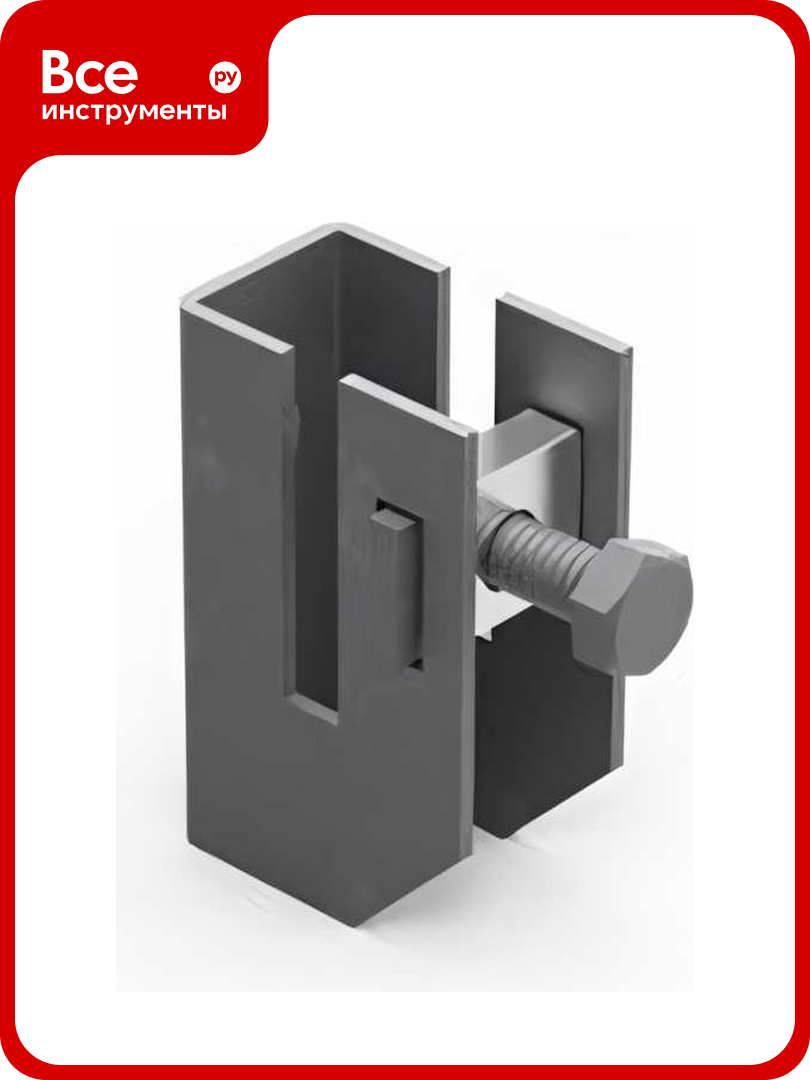 Скоба-держатель полосы с болтом DKC ND2312